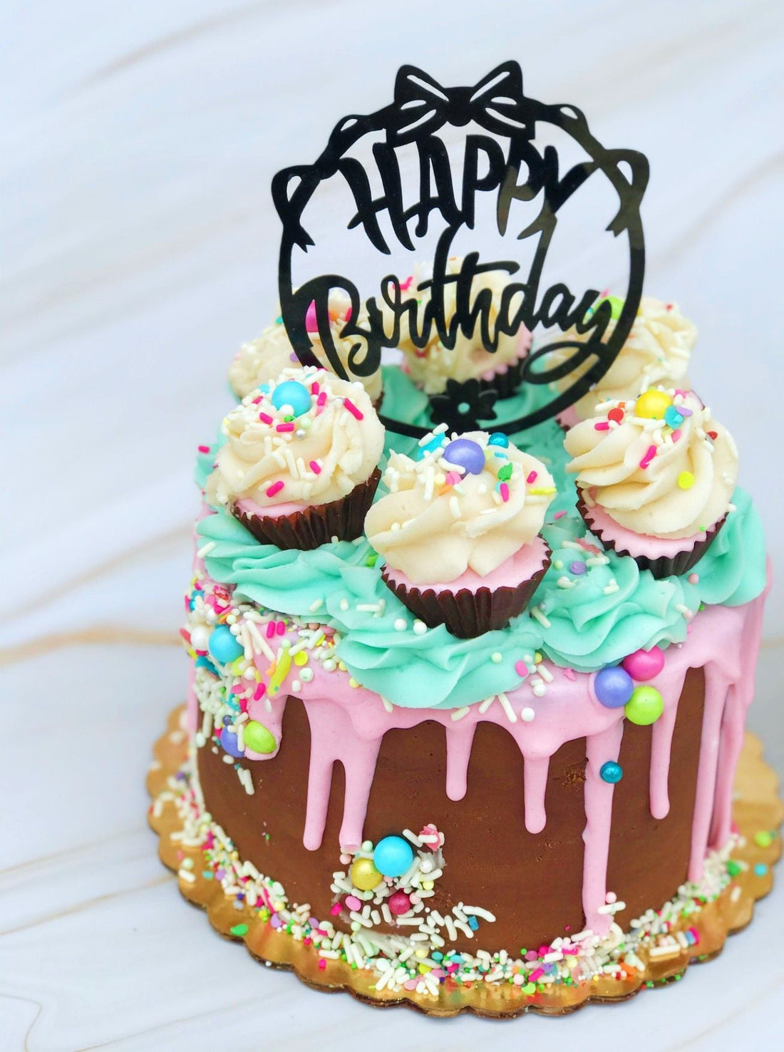 CUPCAKE DRIP CAKE – Cravings Alisha's Cupcakes